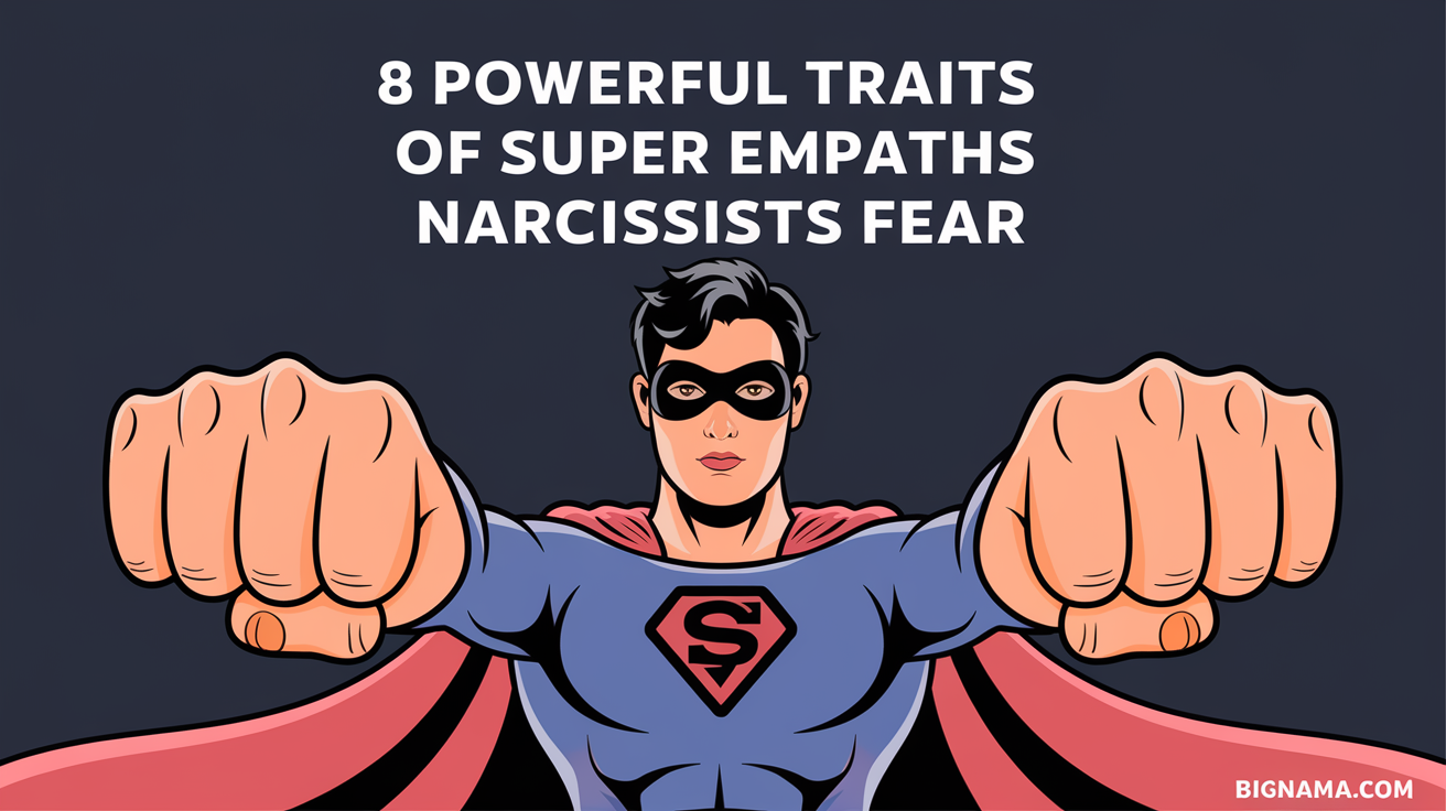 8 Powerful Traits of Super Empaths Narcissists Fear - Bignama